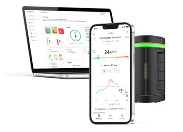 The AeroGuard air monitor of Plymovent