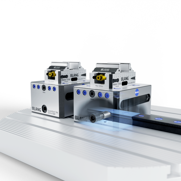 New quick clamping system for machine tables and pallets