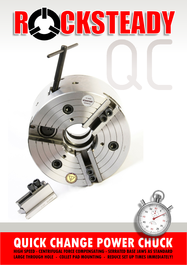 ROCKSTEADY QUICK CHANGE POWER CHUCK