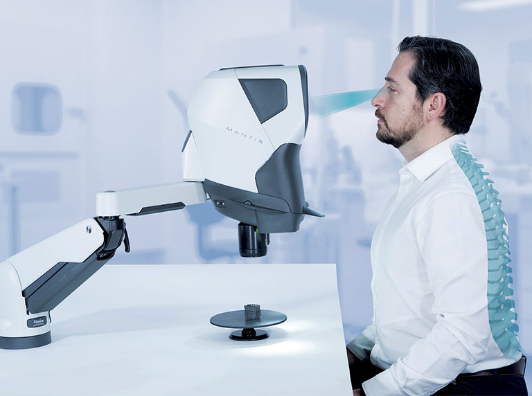 Mantis 3rd Gen Ergonomic Stereo Microscope