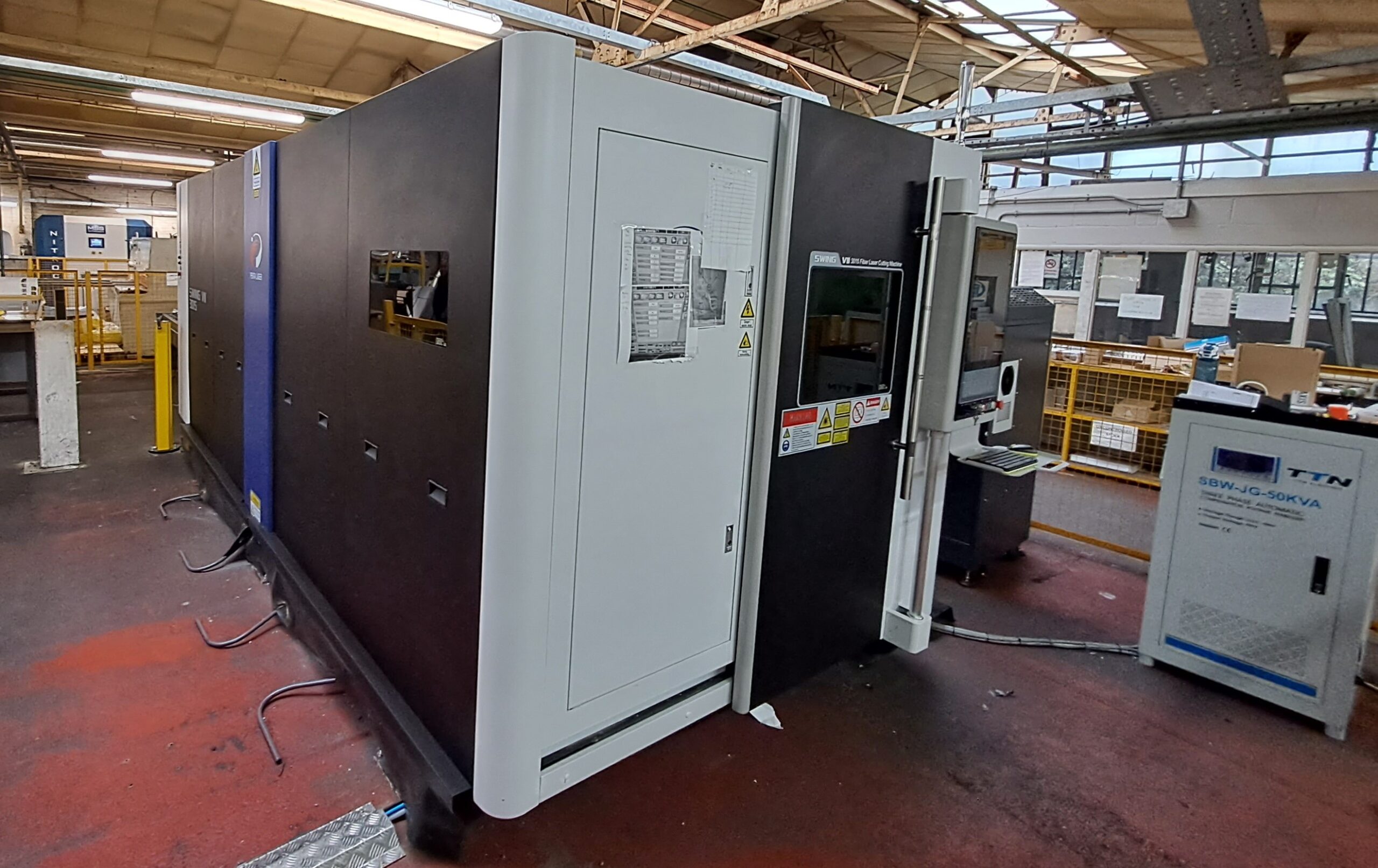 New Penta Fiber laser & MSS Nitrocube technology for W&H Engineering Ltd