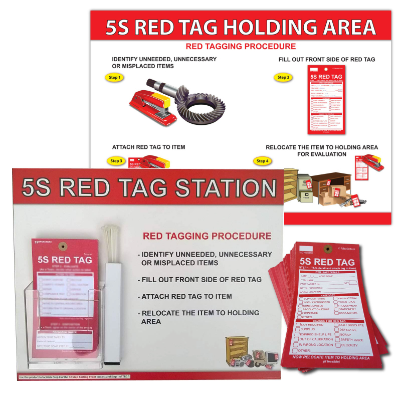 5S Red Tags